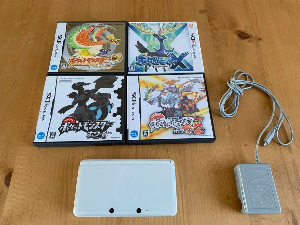 【傷や汚れあり】3ds 本体 ポケモンバンク ポケムーバー 最新版DL済 ポケモン ソフト セット XY BW BW2 ハートゴールドNintendo DS ホワイトの落札情報詳細 ...