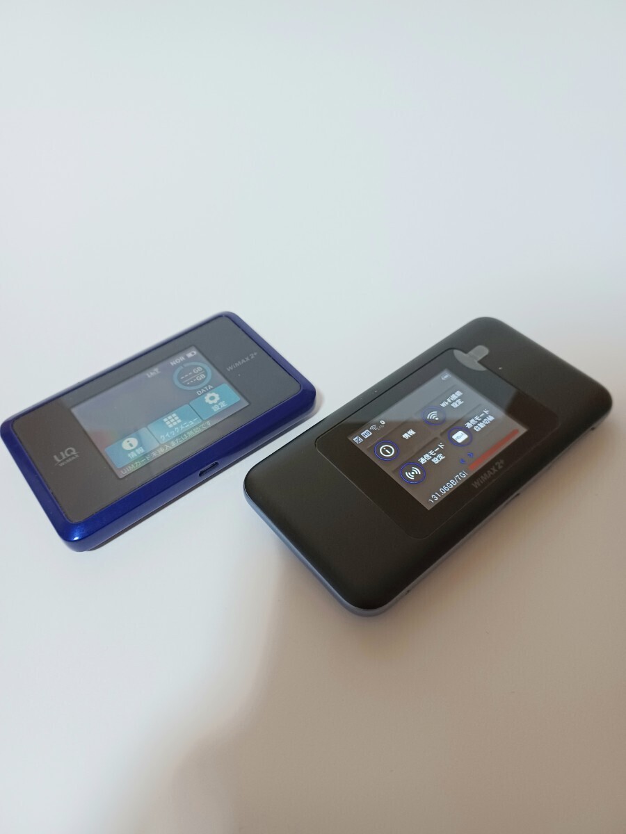 【やや傷や汚れあり】 【通電OK】モバイル ルーター W06 WX03 まとめ売り セット Speed Wi-Fi WiMAX 2 端末 本体 au simフリー 現状品 箱 充電 利用判定 ...