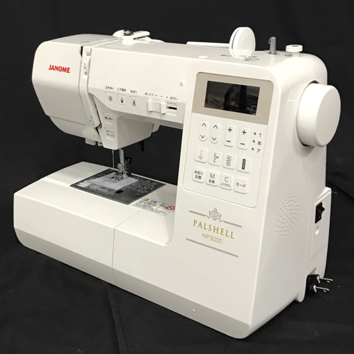 【未使用に近い】美品 未使用 JANOME PALSHELL NP3000 ジャノメ パルシェル コンピューターミシンの落札情報詳細 ...
