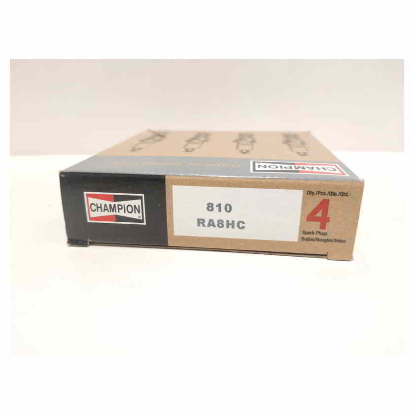 【未使用】T4 新品 RA8HC 4本 プラグ CHAMPION チャンピオン スパークプラグ 810 （参考 H-D 6R12 ハーレー ...