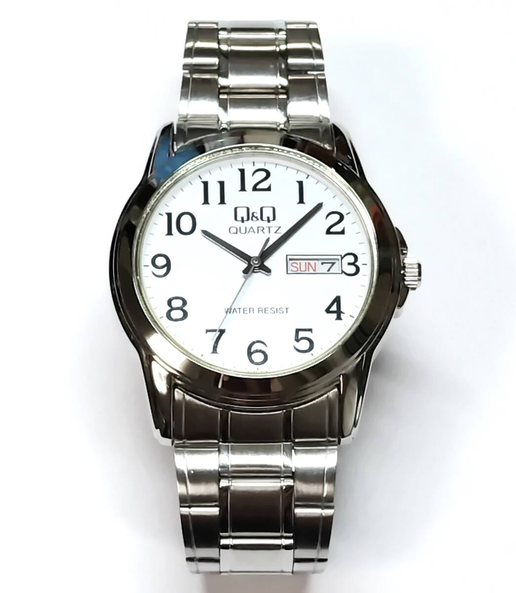 【目立った傷や汚れなし】【中古品】[シチズン Q&Q] 腕時計 アナログ 防水 日付 曜日 メタルバンド A142-214 メンズ シルバー CITIZENの落札情報詳細 - Yahoo ...