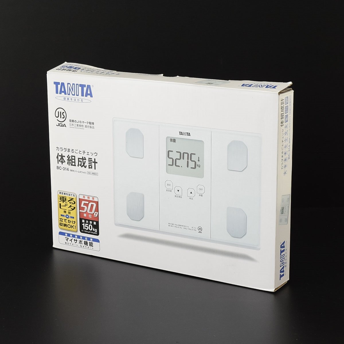 【未使用】 493697 未使用品 TANITA タニタ 体組成計 BC-314 パールホワイト 2022年製の落札情報詳細 - ヤフオク落札価格検索 オークフリー