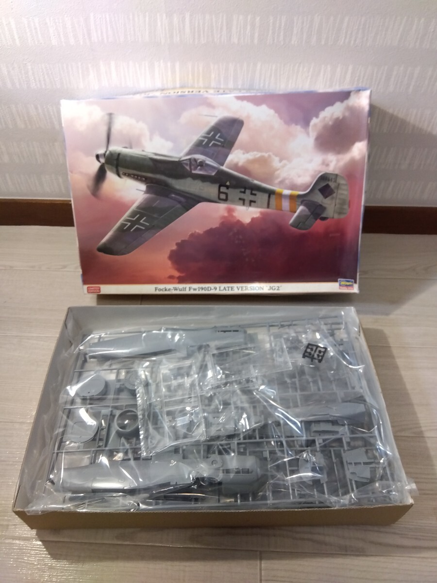 【未使用に近い】【F342】【未組立】特別仕様 Hasegawa ハセガワ 1/32 08240 フォッケウルフ Fw190D-9 後期型 ...