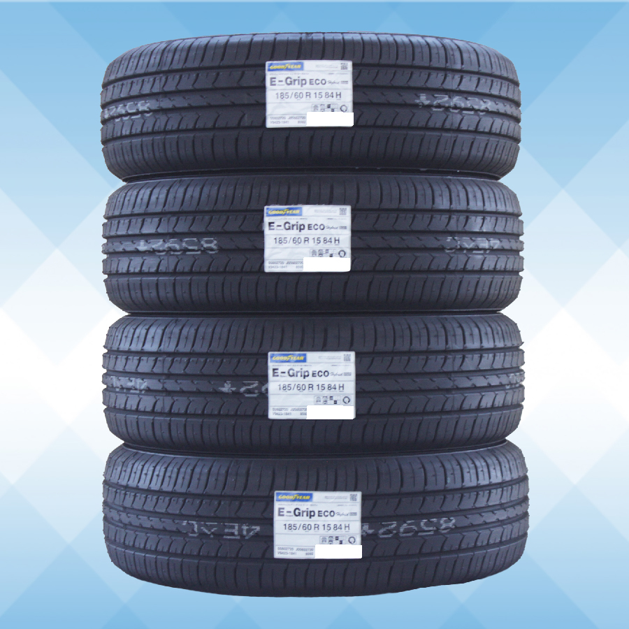 【未使用】185/60R15 84H GOODYEAR グッドイヤー EFFICIENT GRIP ECO EG01 24年製 正規品 送料無料 4本セット税込 \28,720 より 4の落札 ...