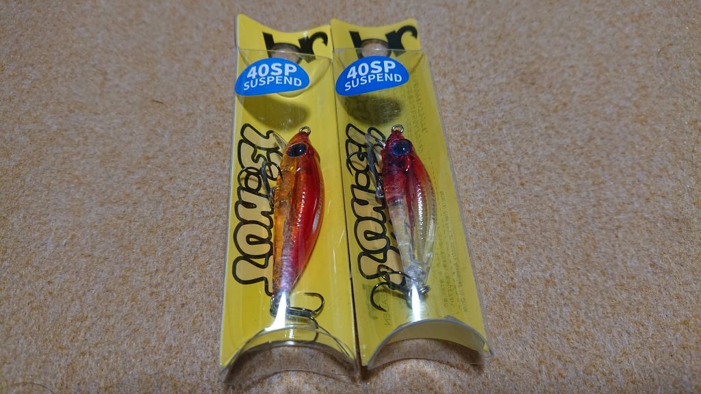 【未使用】ブリーデン ビーナッツ 40SP 2.4g 2個セット 琥珀 クリアレッドヘッド 新品2 BREADEN 13-NUT メバル アジ 鰺 メッキの落札情報詳細 - Yahoo ...