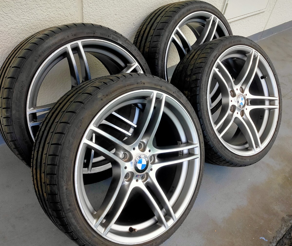【やや傷や汚れあり】 BMW純正 M Performance Double Spoke 313M 19x8/9J 5H120 F20 F22 ...