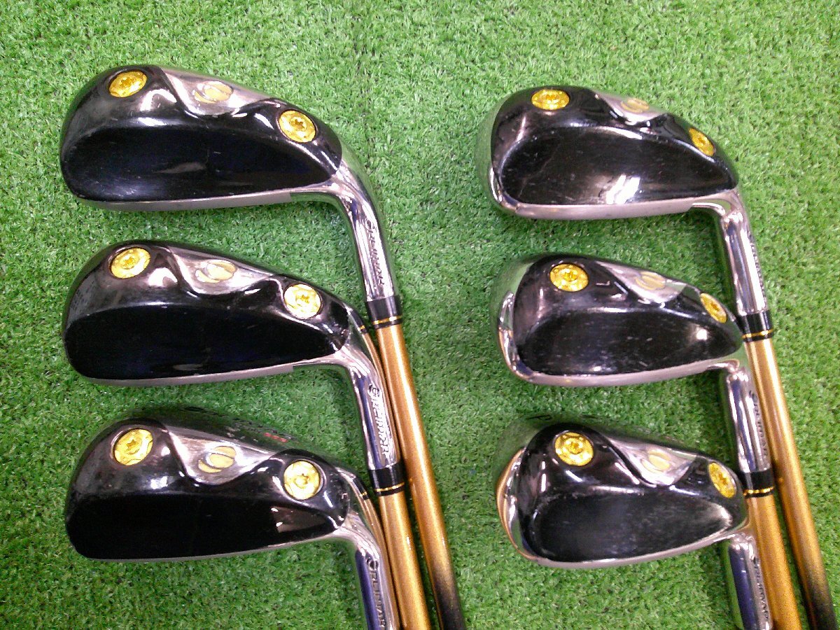 【傷や汚れあり】3＃2478 【ORLIMAR】ORM-606 アイアン6本セット／フレックス：カーボンR シャフト：純正【小樽店】の落札情報詳細 - ヤフオク落札価格検索 オークフリー