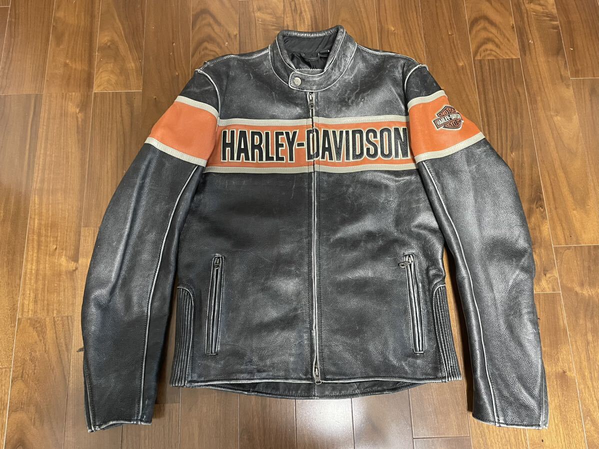 【未使用に近い】【Harley-Davidson純正】ハーレー レザージャケット 98057-13VM サイズMの落札情報詳細 - Yahoo!オークション落札価格検索 オークフリー