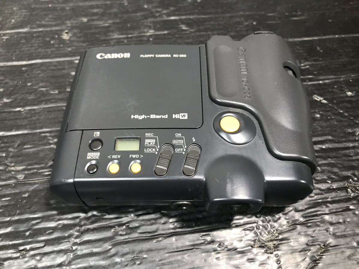 【やや傷や汚れあり】050901 Canon RC-250 キャノン Q-PIC キューピック FLOPPY CAMERA RC-250 ...
