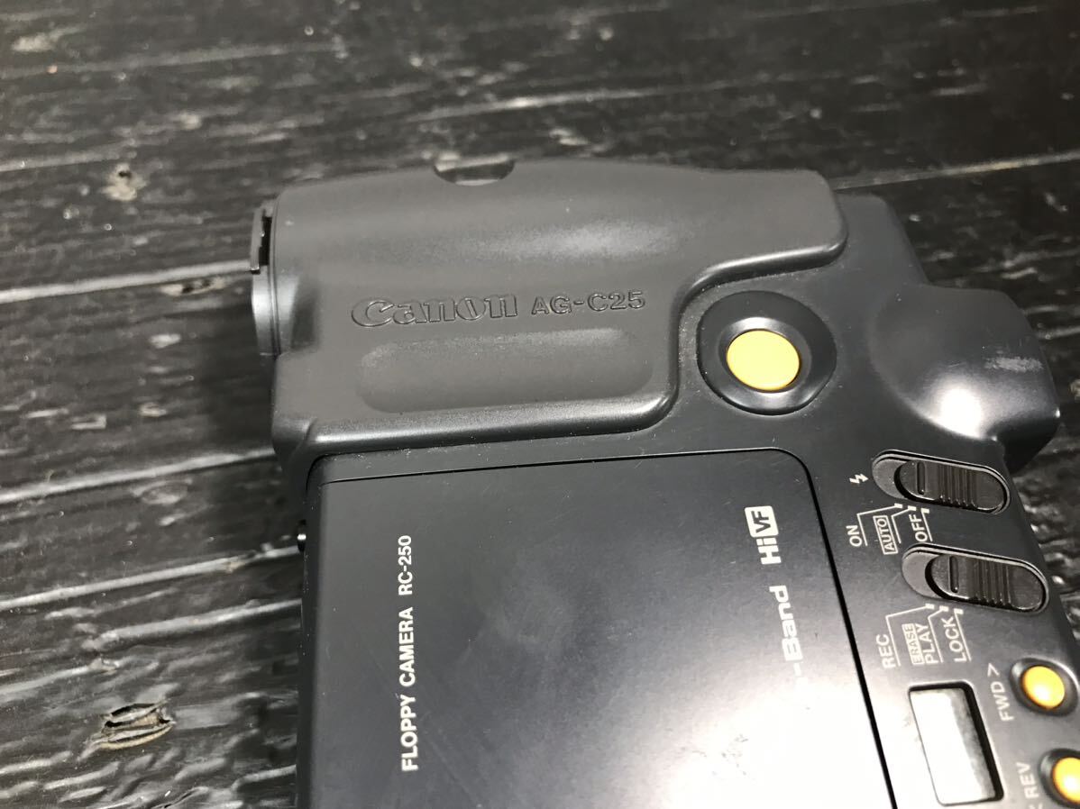 【やや傷や汚れあり】050901 Canon RC-250 キャノン Q-PIC キューピック FLOPPY CAMERA RC-250 ...