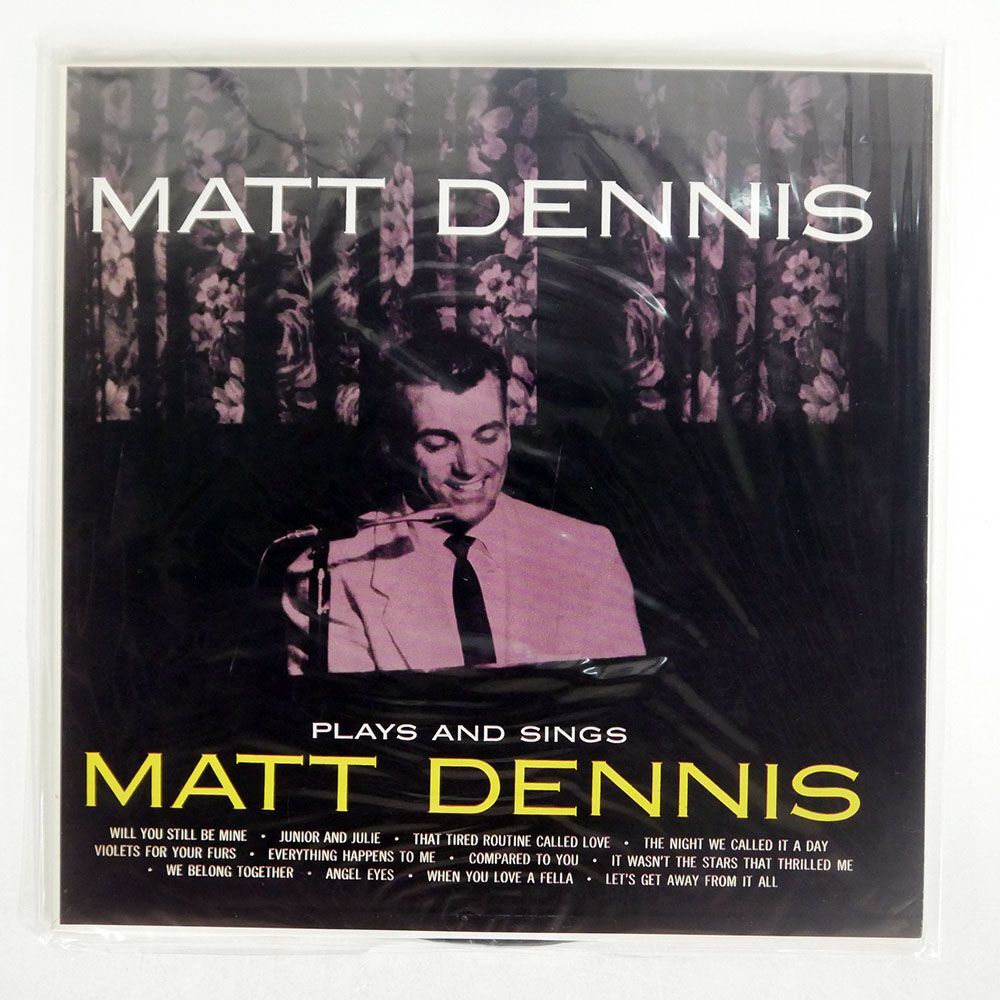 【目立った傷や汚れなし】MATT DENNIS/PLAYS AND SINGS/MCA KL1024 LPの落札情報詳細 - Yahoo ...