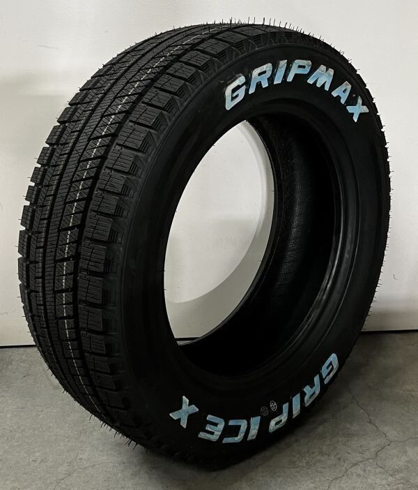 【未使用】訳あり！余剰在庫放出 GRIP MAX ホワイトレタースタッドレス ICE X 2022年製造 205/45R17 88T XL 4 ...