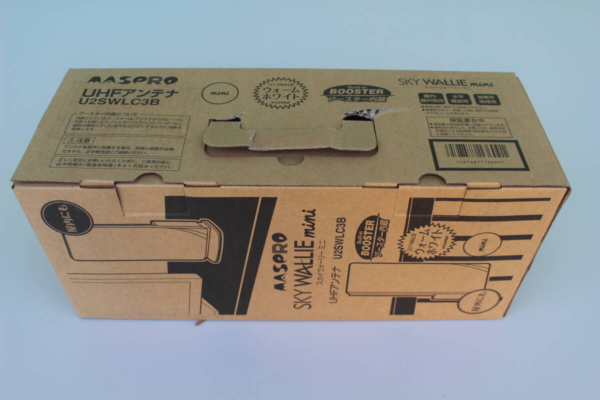 【未使用】マスプロアンテナ 地上デジタル放送対応UHF壁面取付用アンテナ U2SWLC3B(BK) ブラック 未開封 箱痛み品の落札情報詳細 - Yahoo!オークション落札価格検索 オークフリー
