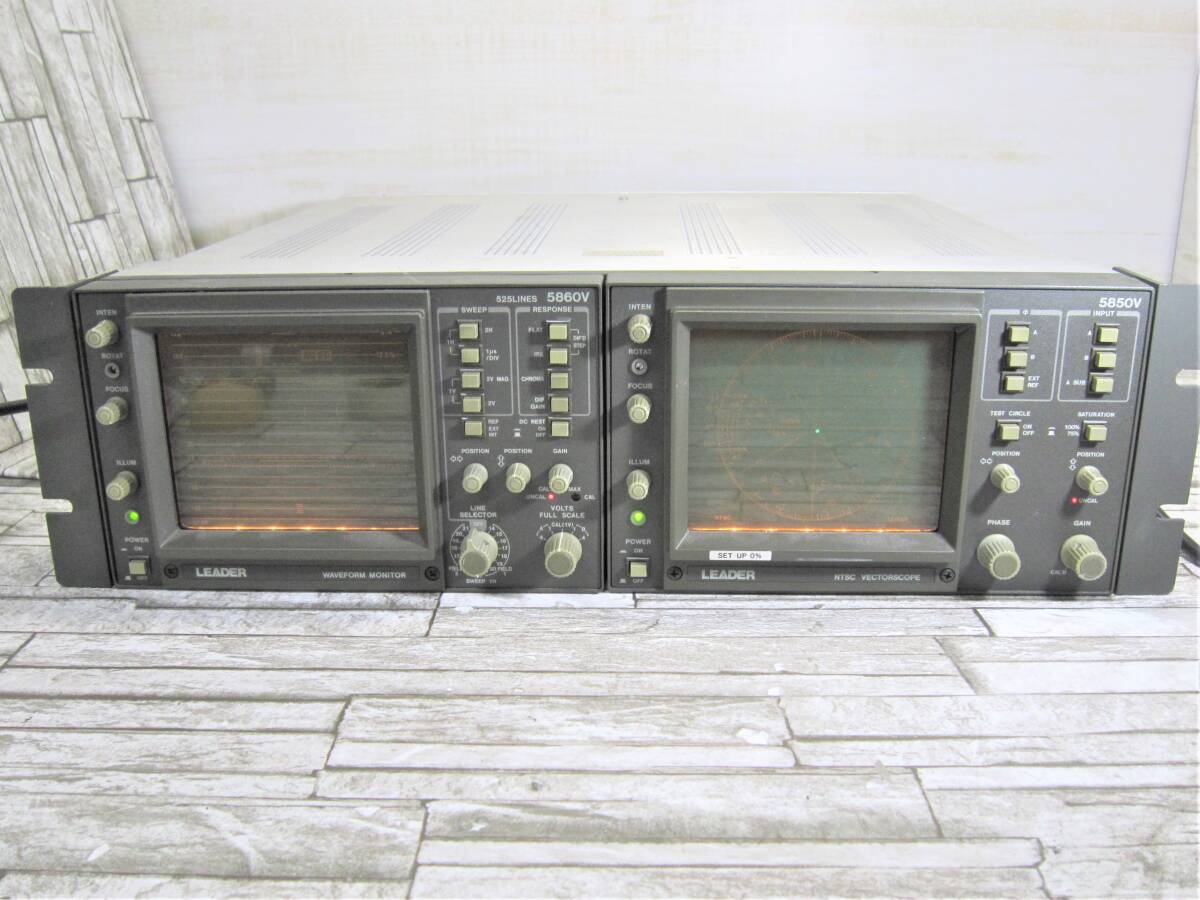 【傷や汚れあり】★☆LEADER 測定器 5860V 5850V 4台セット 難あり☆★の落札情報詳細 - ヤフオク落札価格検索 オークフリー