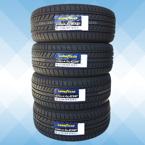 【未使用】235/50R18 97V GOODYEAR グッドイヤー イーグル EAGLE LS EXE 24年製 正規品 送料無料 4本セット税込 \51,800 より 2の落札情報詳細 ...