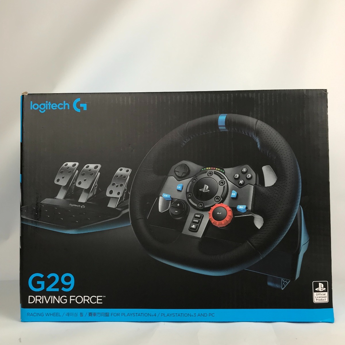 【全体的に状態が悪い】 【1円スタート】 Logitech ロジテック G29 ドライビングフォース Ps3 Ps4 Pc コントローラ