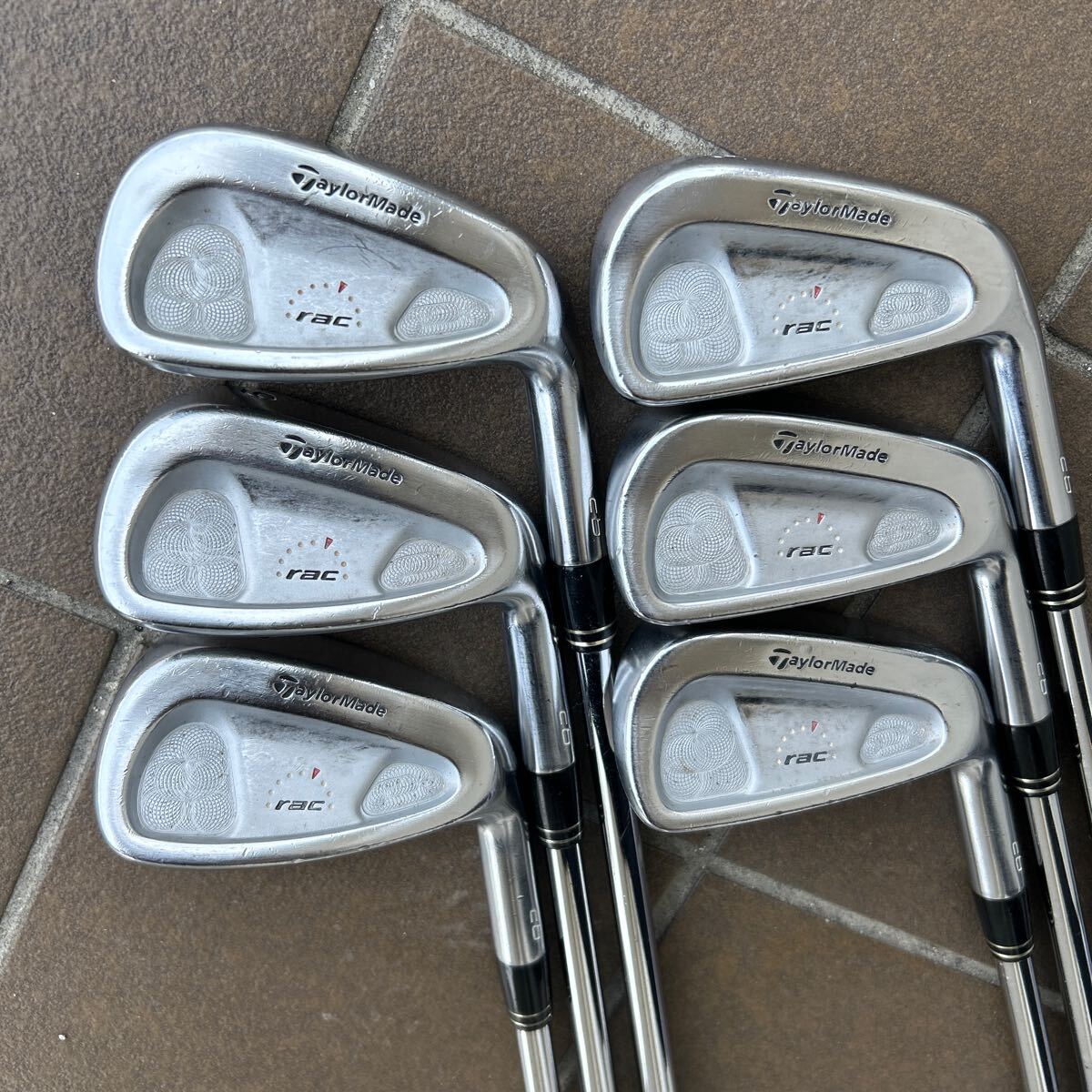 【やや傷や汚れあり】TaylorMade テーラーメイド RAC CB FORGED アイアンセット 5~9.PW ライフル 6.5の落札情報 ...