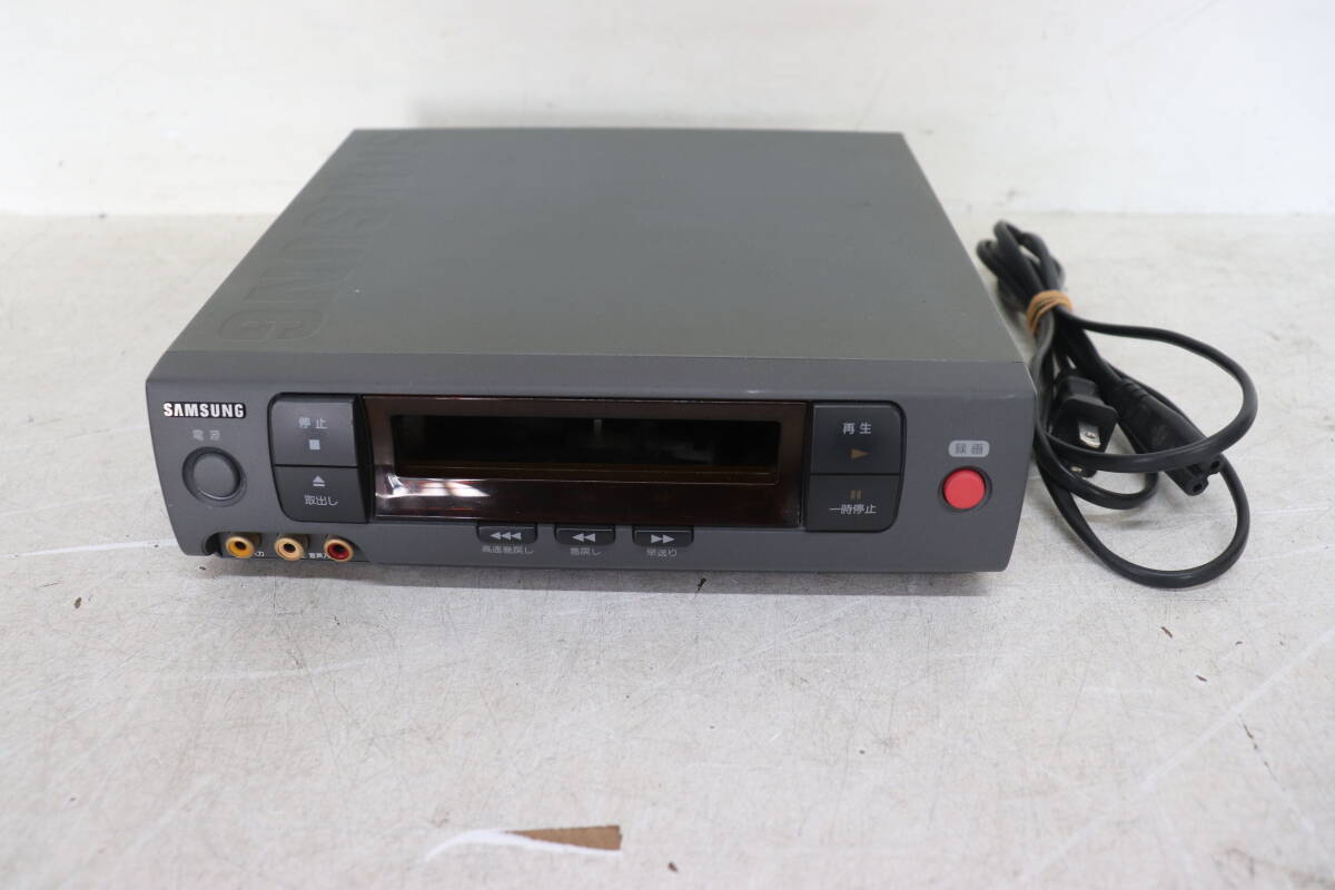 【やや傷や汚れあり】Y06/608 SAMSUNG Hi8 8㎜ 8ミリ ビデオデッキ VP-880L 通電確認済み ジャンクの落札情報詳細 ...