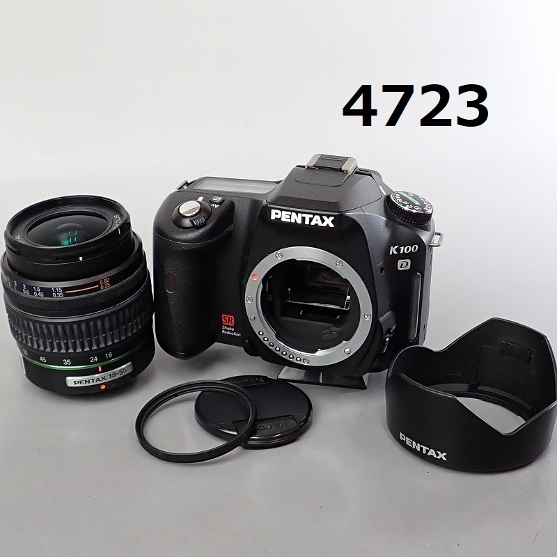 【傷や汚れあり】 FK-4723 PENTAX K100 D 1:3.5-5.6 18-55㎜ AL レンズ付 20240605の落札情報詳細 - Yahoo!オークション落札価格検索 オークフリー