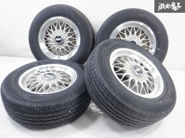 【やや傷や汚れあり】BBS RG032 ホイール 15インチ 6.5J +45 PCD114.3 5穴 4本 215/65R15 クラウン セダン等に ★ 棚1I3の落札情報詳細 ...