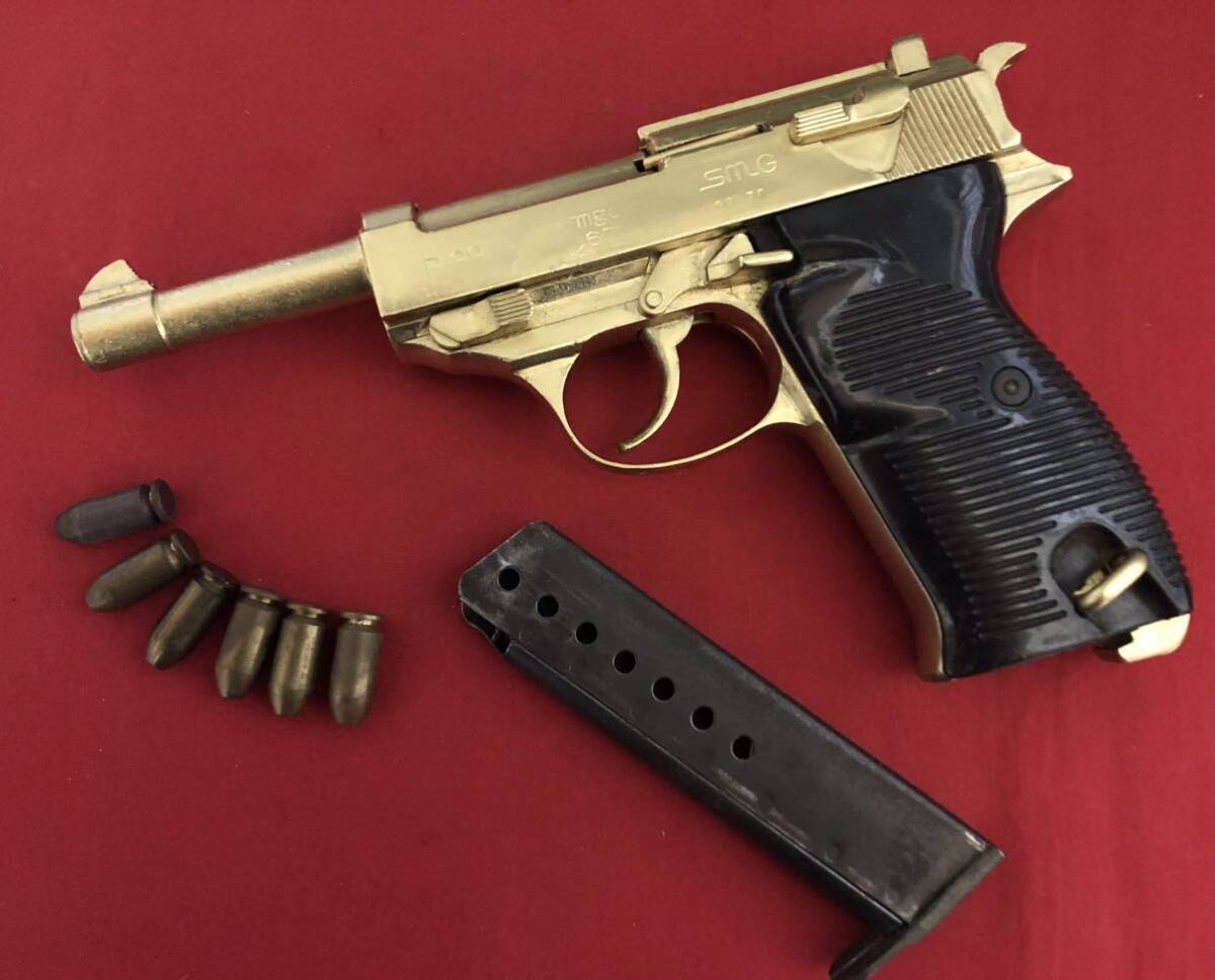 【全体的に状態が悪い】MGC ワルサーP-38 militarish modell 再塗装品☆銃腔は完全に閉塞されたSMG刻印有りの合法金属モデルガン※説明文要確認ジャンクの落札情報詳細 ...