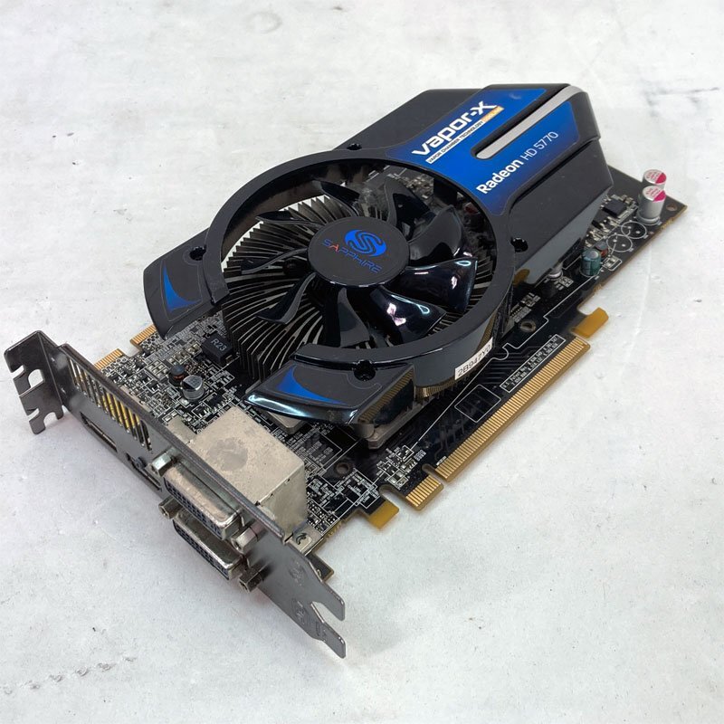 【やや傷や汚れあり】中古グラフィックカード 表示確認済 WinXP～Win10 LINUX ★ SAPPHIRE AMD Radeon HD ...