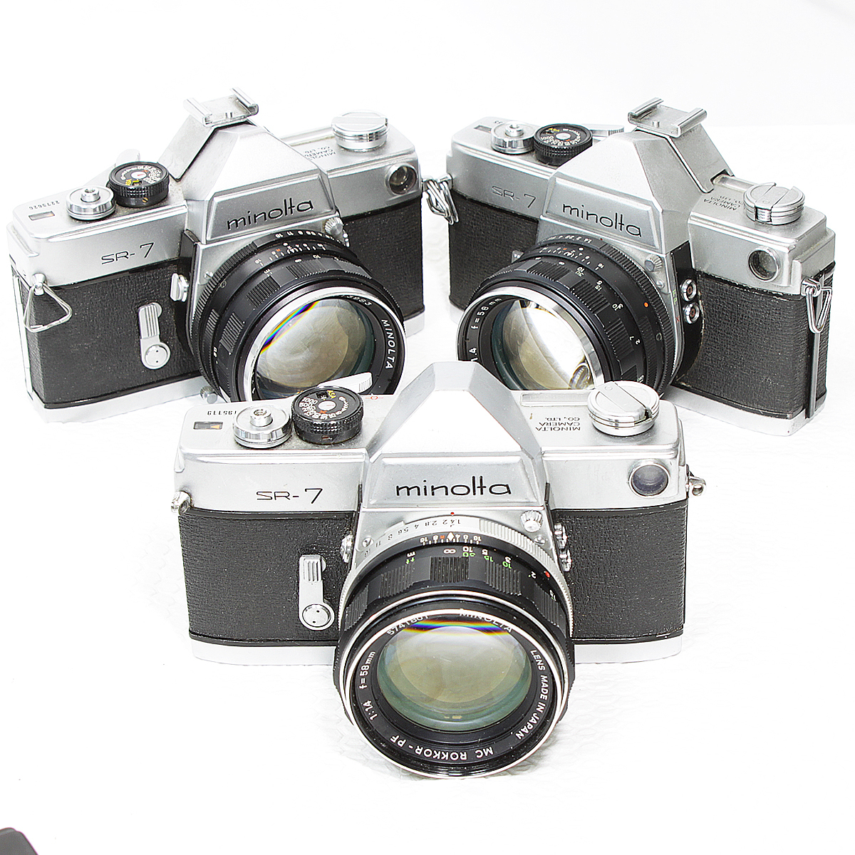 【傷や汚れあり】MINOLTA SR-7 58mm F1.4 3台の落札情報詳細 - Yahoo!オークション落札価格検索 オークフリー