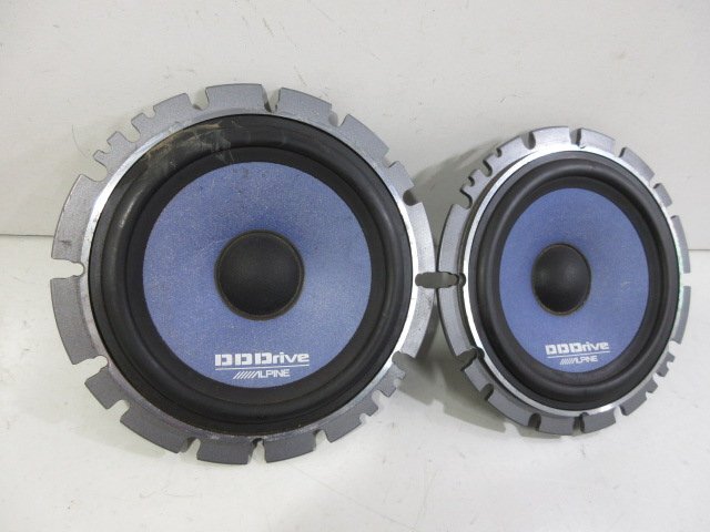 【傷や汚れあり】ALPINE アルパイン DDDrive セパレート スピーカー DDC-165C 動作確認済み 中古の落札情報詳細 ...