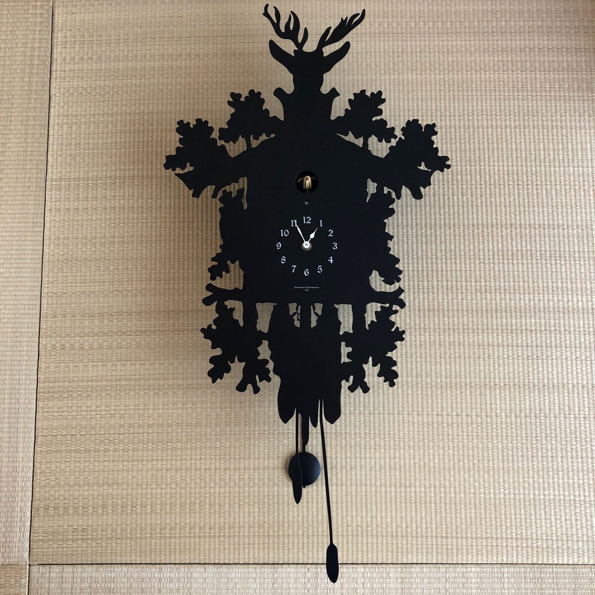 【やや傷や汚れあり】CUCKOO FOREST CLOCK クックフォレスト 鳩時計 デザイン インテリア オシャレ sempre ACTUS IDEE CIBONE 壁掛け時計の落札情報詳細 ...