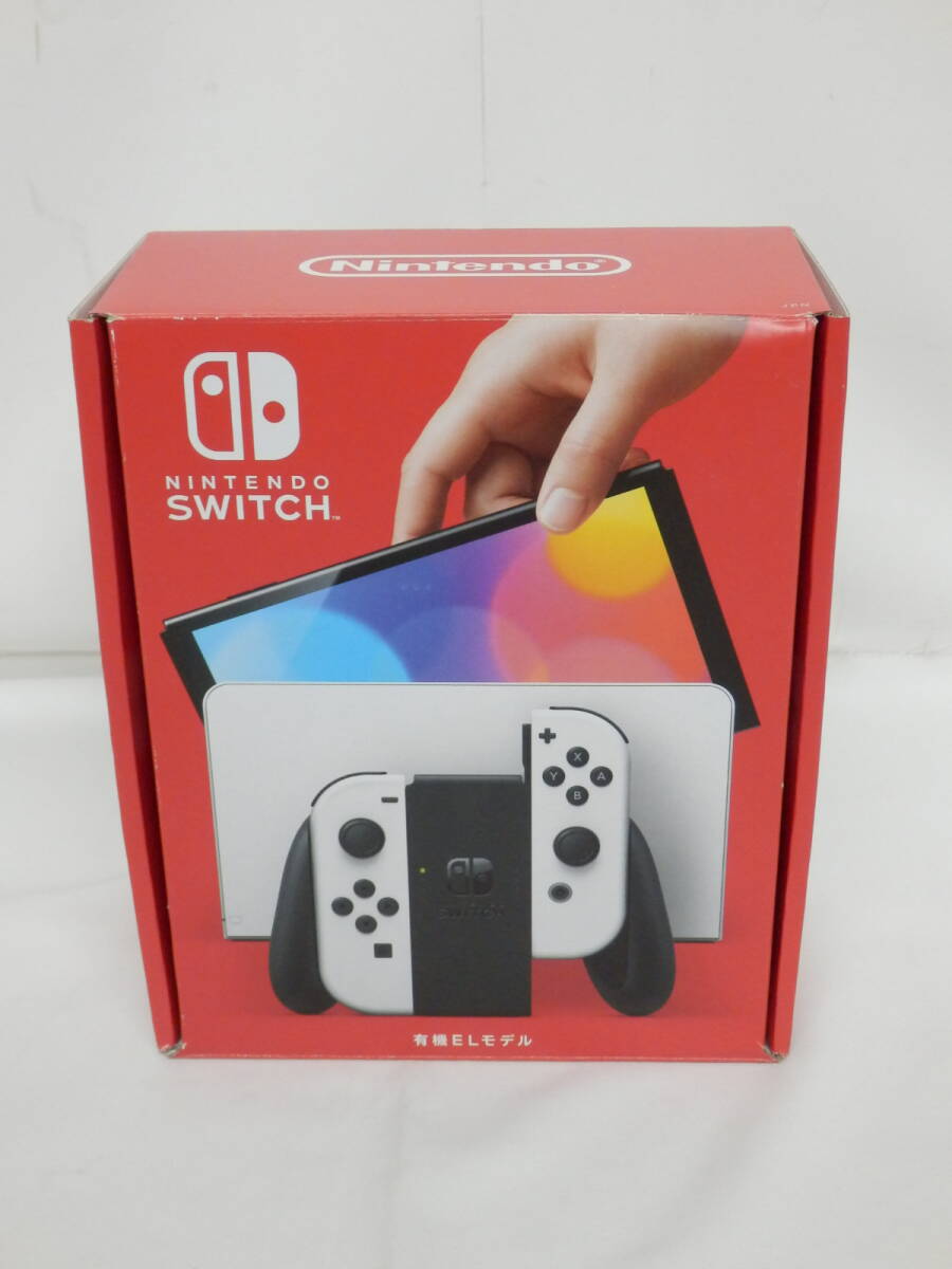 【目立った傷や汚れなし】059C330G Nintendo Switch スイッチ 本体 有機ELモデル Joy-Con(L)/(R) ホワイト 中古 動作OKの落札情報詳細 - ヤフオク落札 ...