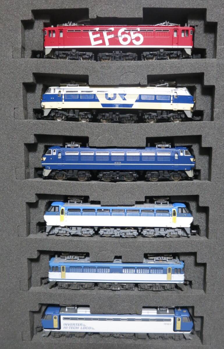 【目立った傷や汚れなし】Nゲージ 電気機関車6種 EF65PFレインボー塗装 EF66試験塗装 EF66 EF66-100 EF65貨物塗装 EF200 の落札情報詳細 - ヤフオク落札価格 ...