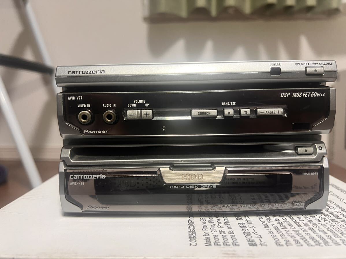 【傷や汚れあり】カロッツェリア carrozzeria サイバーナビ AVIC-V77 AVIC-H99 カーナビ 7インチの落札情報詳細 - Yahoo!オークション落札価格検索 オークフリー