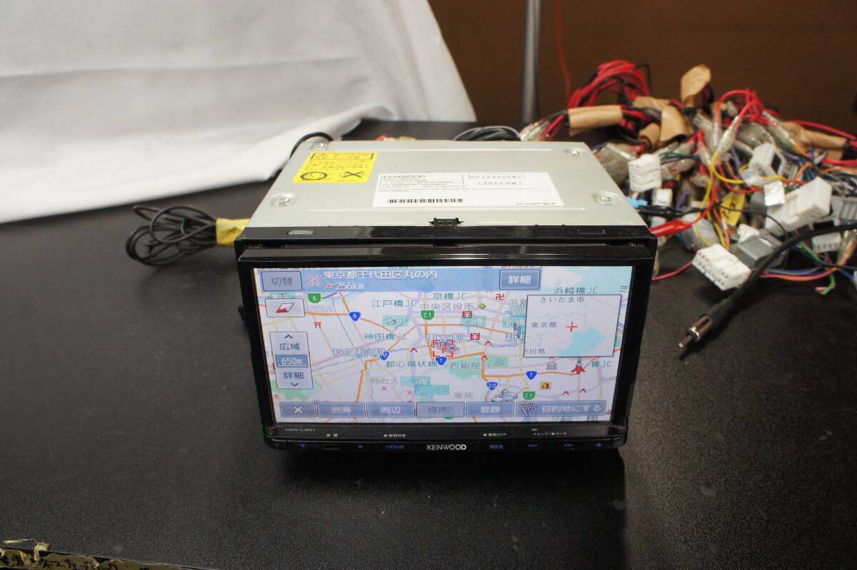 【傷や汚れあり】動作確認済 MDV-L401 2013年地図 配線付 メモリーナビ 2DIN USB SD CD DVD FM AM ワンセグ ...