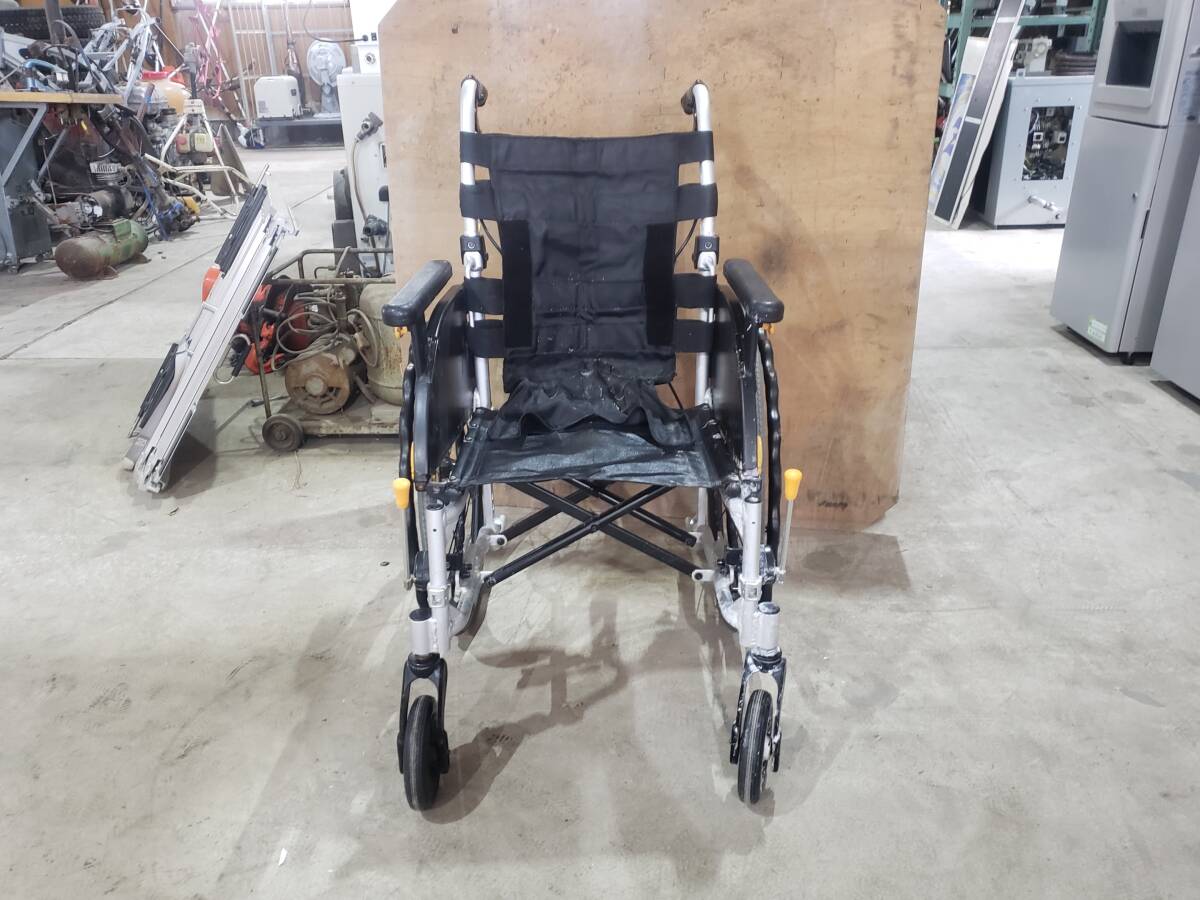 【傷や汚れあり】Q6117 現状渡し☆売切☆折り畳み式 車椅子 車いす 車イスの落札情報詳細 - ヤフオク落札価格検索 オークフリー