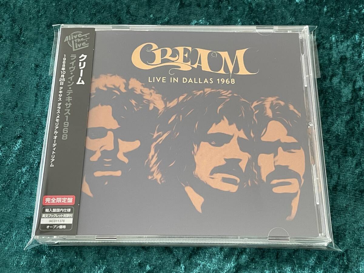 【目立った傷や汚れなし】★Alive The Live★クリーム★完全限定盤★ライヴ・イン・テキサス 1968★帯付★CD★CREAM ...