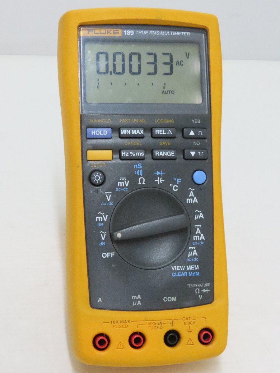 【傷や汚れあり】60☆FLUKE フルーク 189 マルチメーター☆0717-382の落札情報詳細 - ヤフオク落札価格検索 オークフリー