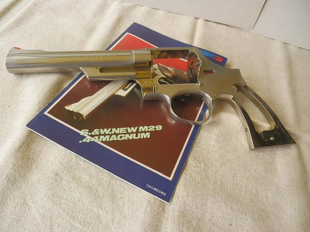 【やや傷や汚れあり】コクサイ M29 メインフレーム6in 未発火 SMG刻印 金属モデル／S＆W M-29 44マグナムの落札情報詳細 - ヤフオク落札価格検索 オークフリー