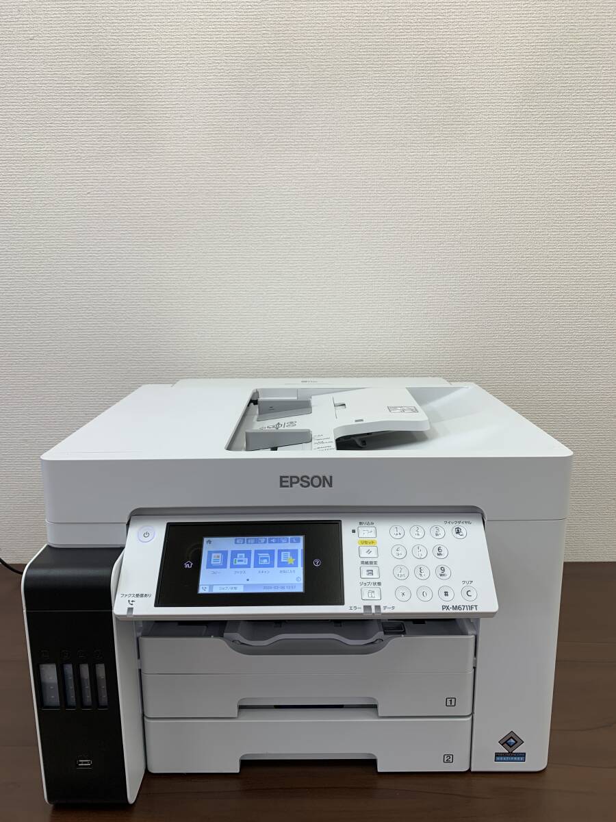【やや傷や汚れあり】FL239 動作品 EPSON/エプソン PX-M6711FT A3対応ビジネスインクジェット複合機 エコタンク搭載モデル 2022年6月 5239の落札情報詳細 ...