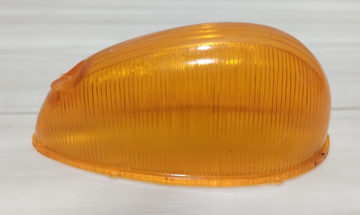 【傷や汚れあり】ひび割れ無し！富士重工 スバル ラビット S82 ウインカーレンズ 旧車 鉄スクーター 検索 S201 ラビットスクーター ...