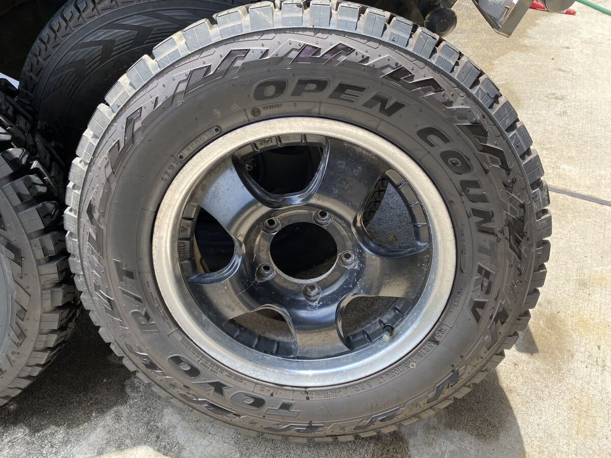【やや傷や汚れあり】ジムニー TOYO オープンカントリー STELLA-v 4本セット！ バリ山 185/65R16 希少の落札情報詳細 ...