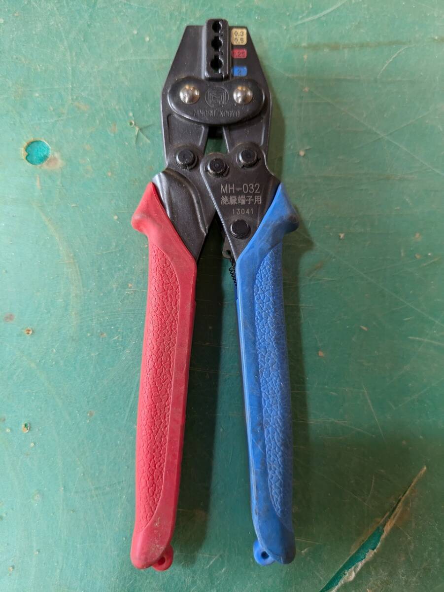 【傷や汚れあり】★マーベル MARVEL★ハンドプレス MH-032 絶縁端子用の落札情報詳細 - ヤフオク落札価格検索 オークフリー