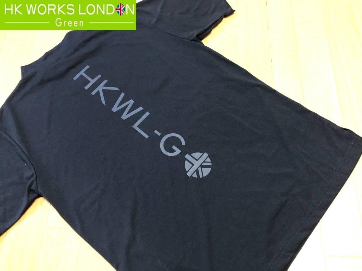 【未使用】・スピード発送 HKWORKSLONDON Green(コシノヒロコゴルフ)春夏 吸水速乾,UV,ストレッチ モックネック半袖シャツ ...