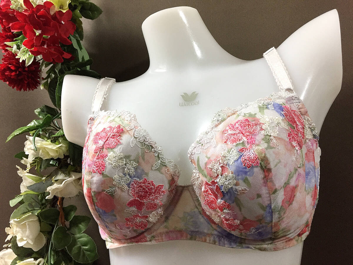 【目立った傷や汚れなし】*。oグラマーサイズF80♪美品【Wacoalワコール KB2727】補正 たっぷりお花柄 きれいのブラ 後ろ姿きれいブラジャー*の落札情報詳細 - Yahoo ...