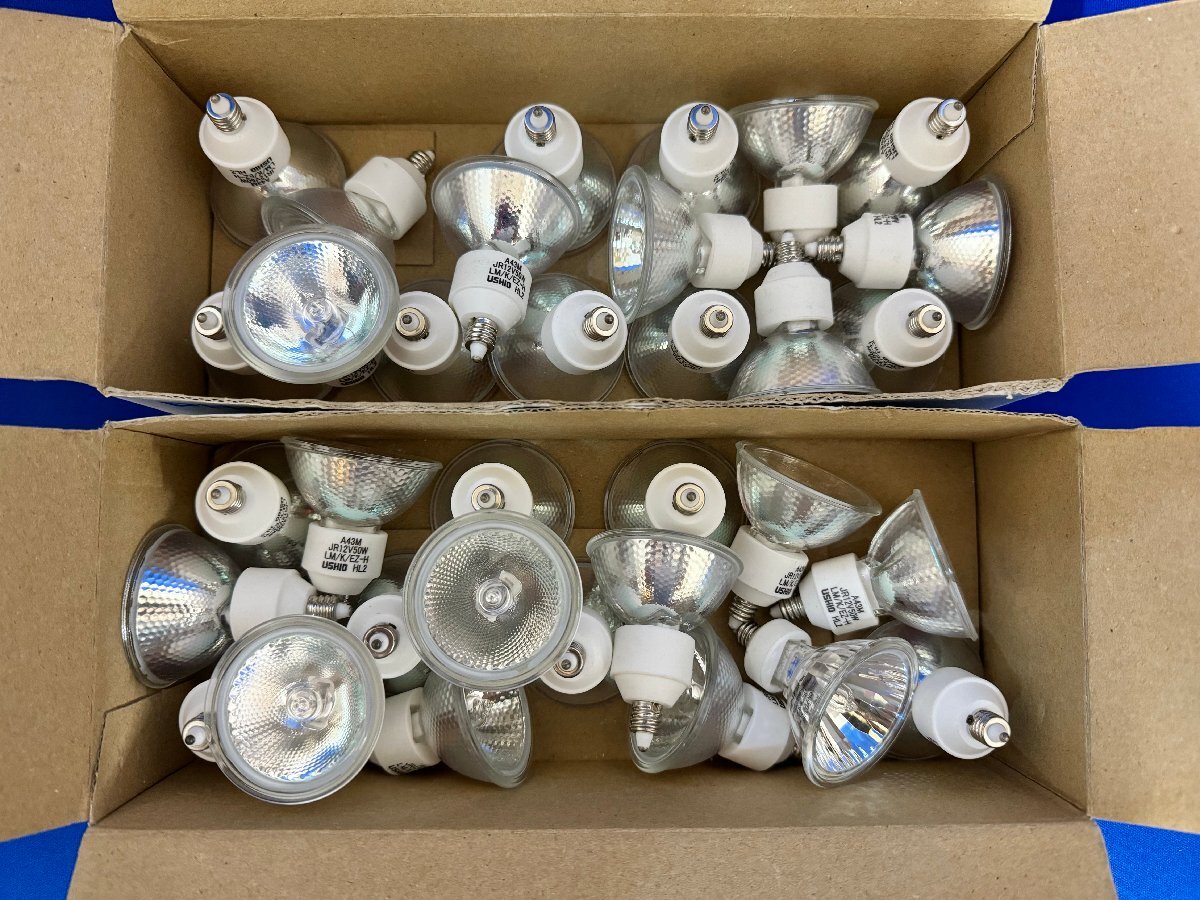 【未使用】ウシオ電機 ハロゲンランプ JR12V50WLM/K/EZ-H 32個セットの落札情報詳細 - Yahoo!オークション落札価格検索 オークフリー
