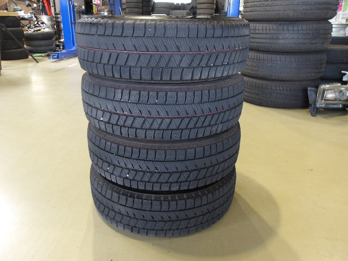 【やや傷や汚れあり】改 (R06/08/05-4) Φ 13インチ / スタッドレスタイヤ / ブリヂストン / VRX3 / 155/65R13 73Q / 4本 / 中古 / 2022年 ...