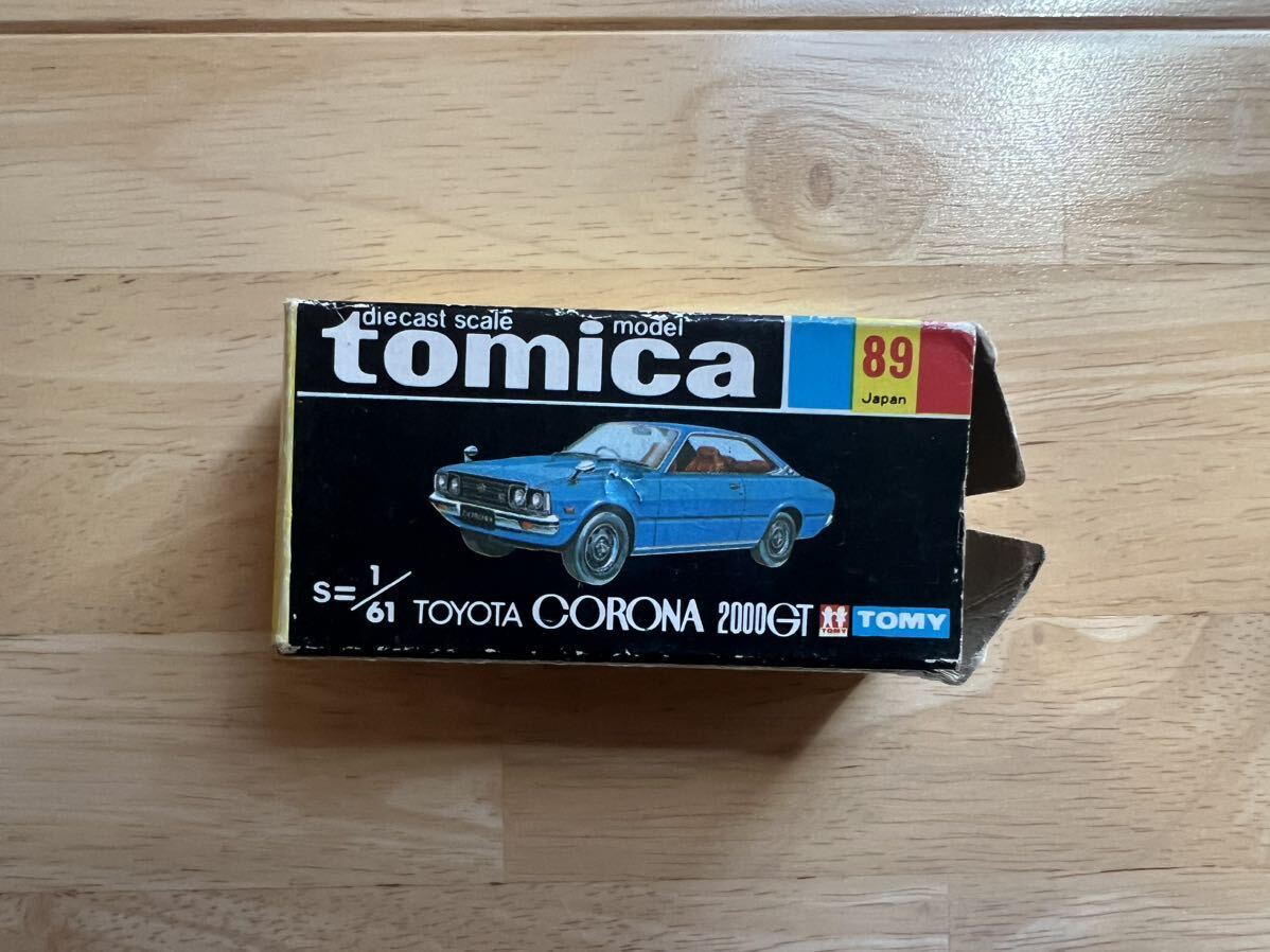 【傷や汚れあり】トミカ No.89 トヨタ コロナ 2000GT 黒箱 coronaの落札情報詳細 - Yahoo!オークション落札価格検索 ...