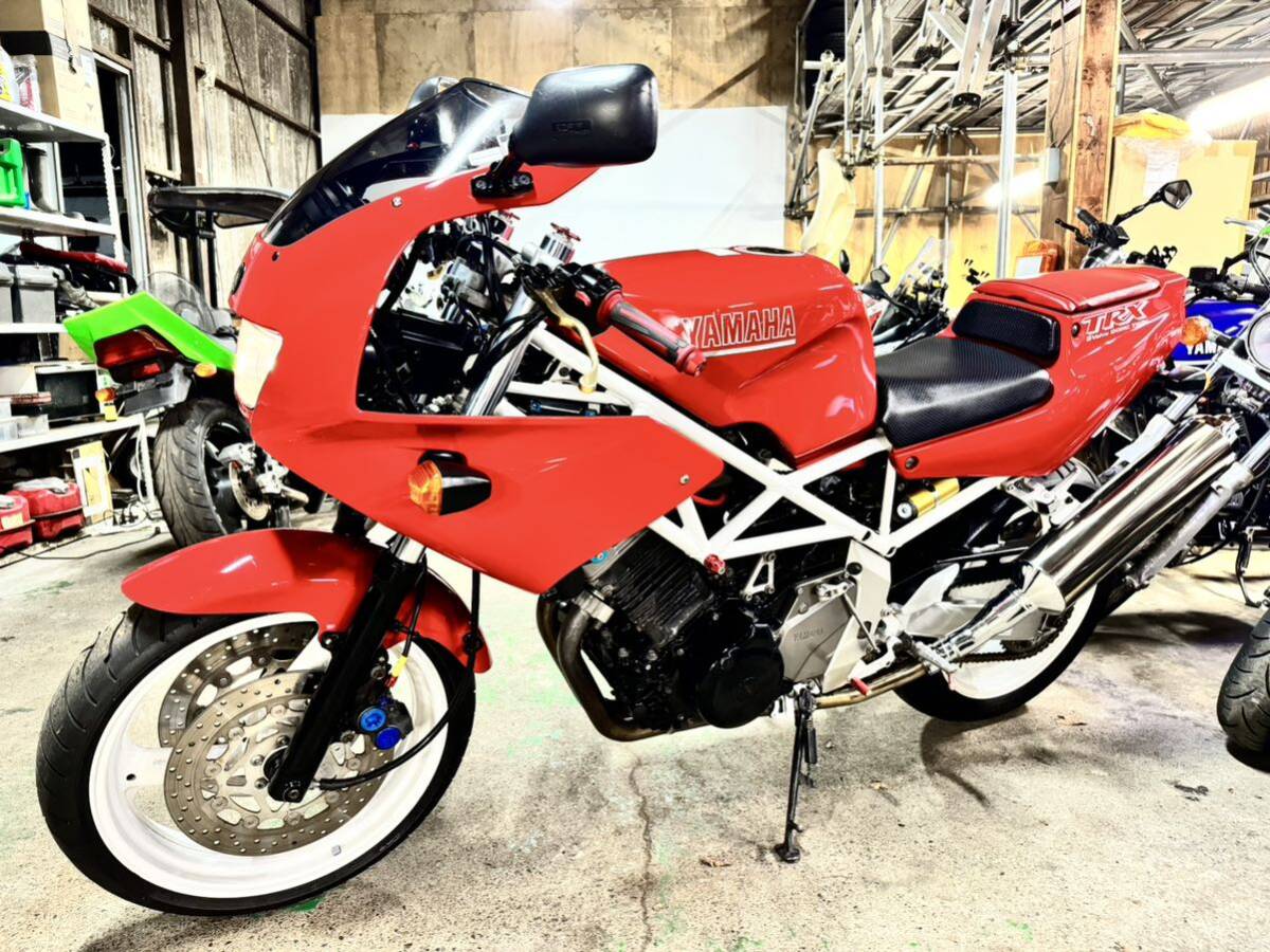 【傷や汚れあり】TRX850 走行34612キロ エンジン始動動画有り！返品可能！車検付き！4NXの落札情報詳細 - Yahoo!オークション ...