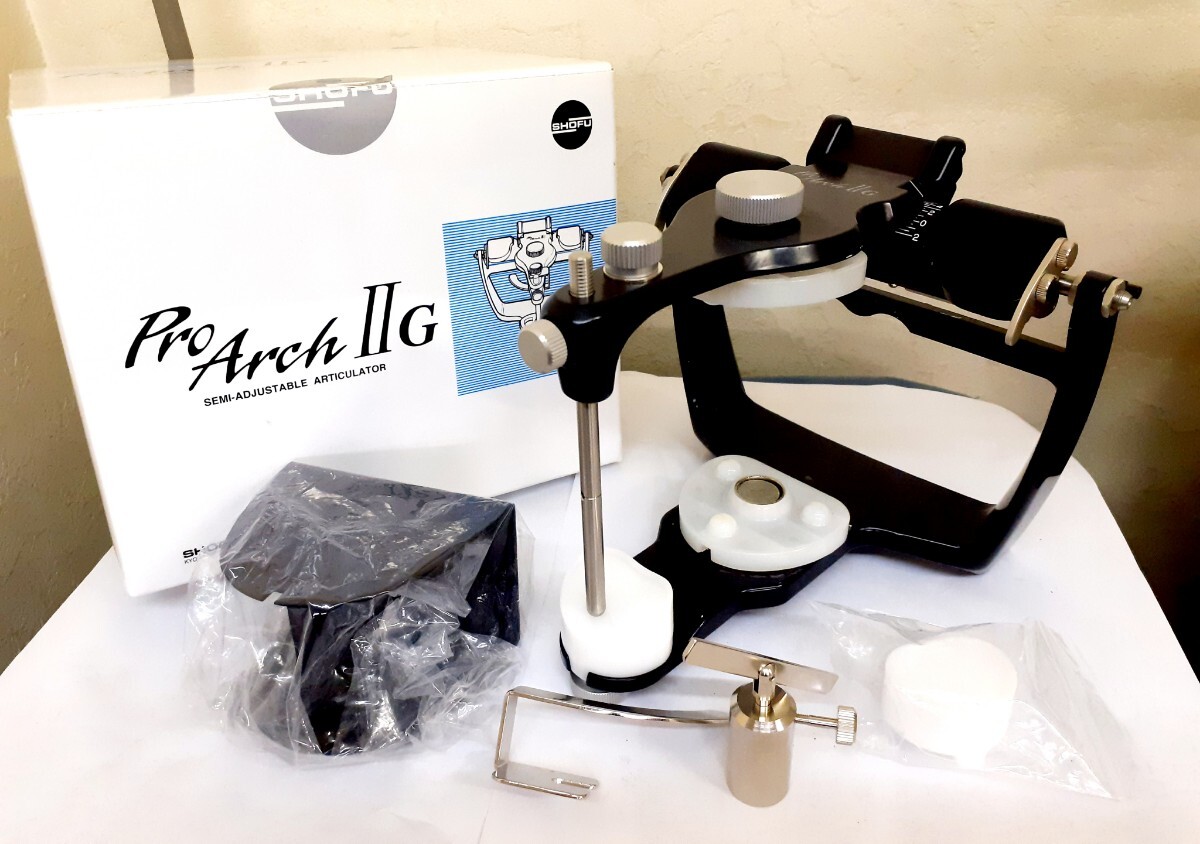 【目立った傷や汚れなし】送料込み 美品 松風 プロアーチ 2G ProArch ⅡG 半調節咬合器 咬合器 歯科 技工 YDM 義歯 補綴 歯科技工の落札情報詳細 - Yahoo!オークション ...