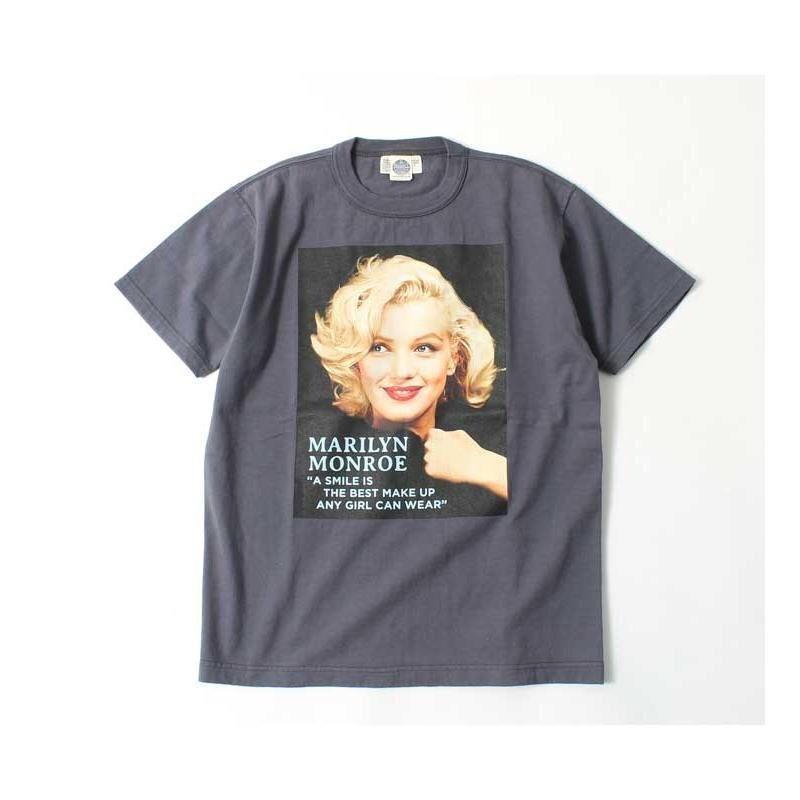 【未使用に近い】TOYS MCCOY トイズ マッコイ MARILYN MONROE TEE A SMILS IS THE BEST MAKE ...
