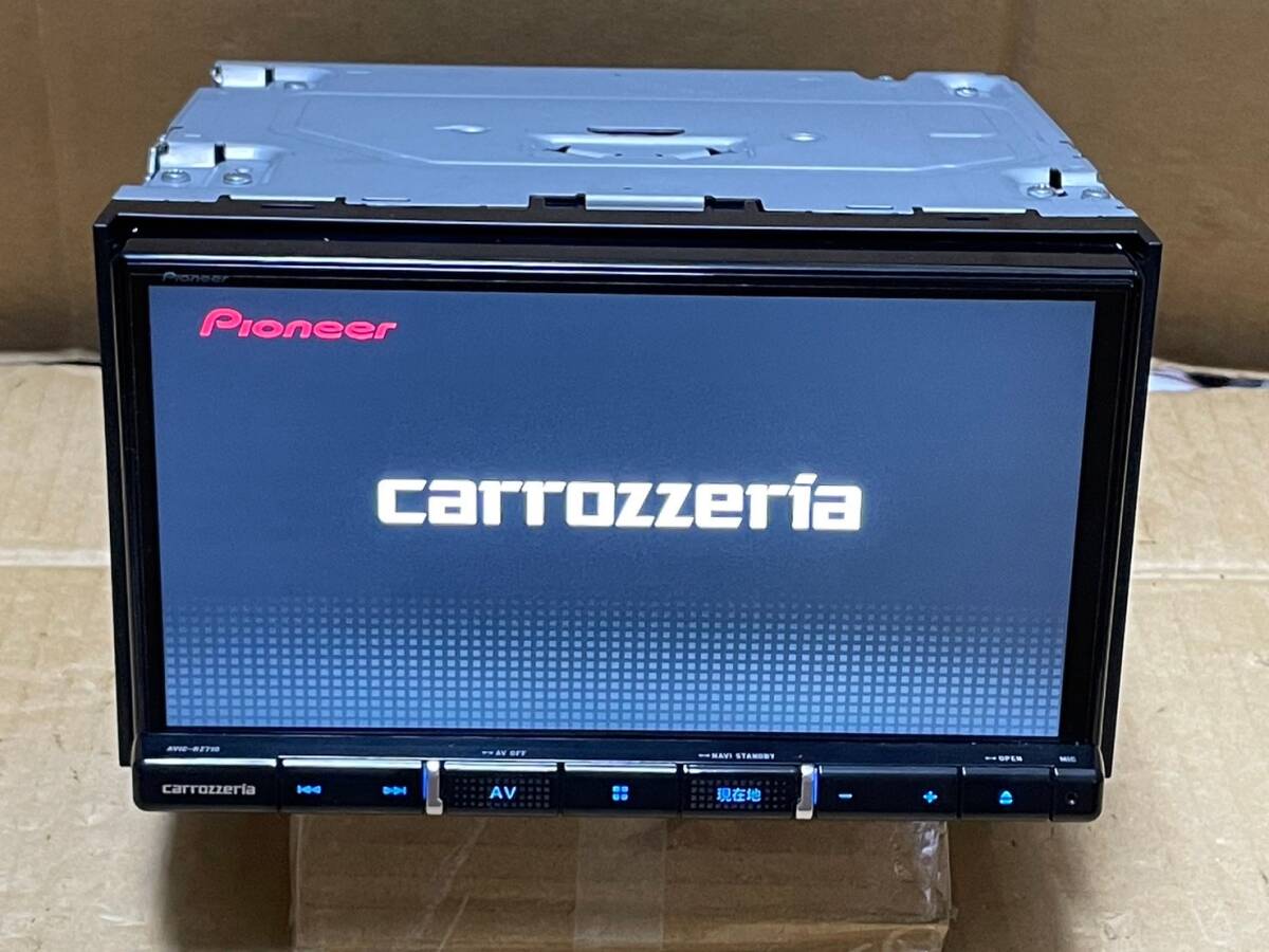 【やや傷や汚れあり】カロッツェリア AVIC-RZ710 フルセグ Bluetooth DVD CD 録音 SD HDMI AUX USB ...